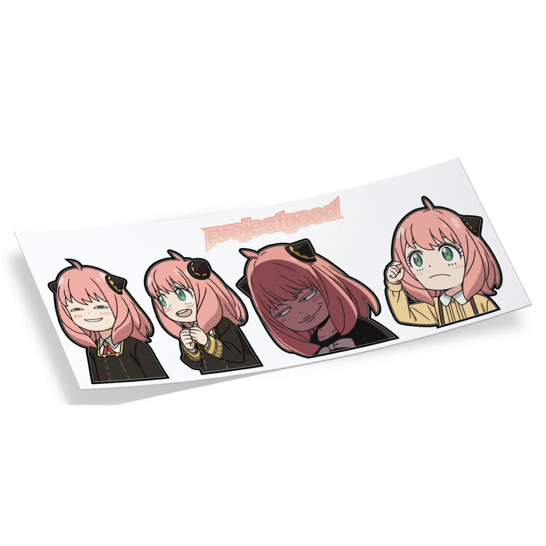 Anya Sticker Sheet – Project Good